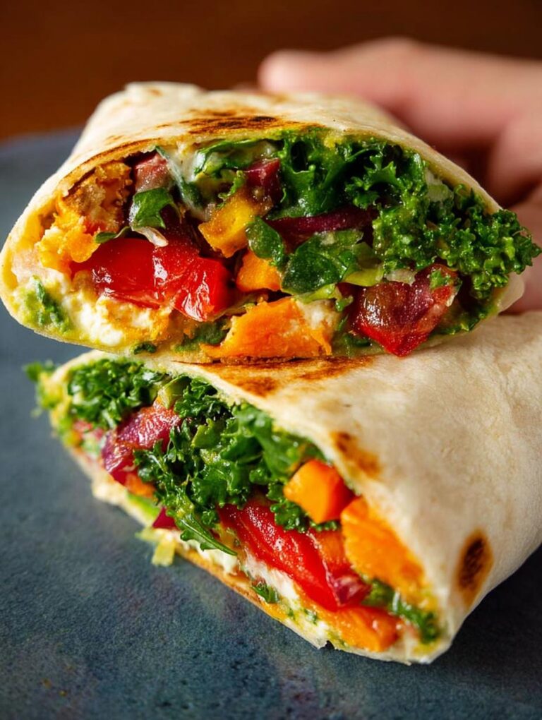 Delicious Veggie Wraps for a Healthy Lunch Option - recipes molly baz